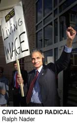 Nader shakes up Western enviros - High Country News